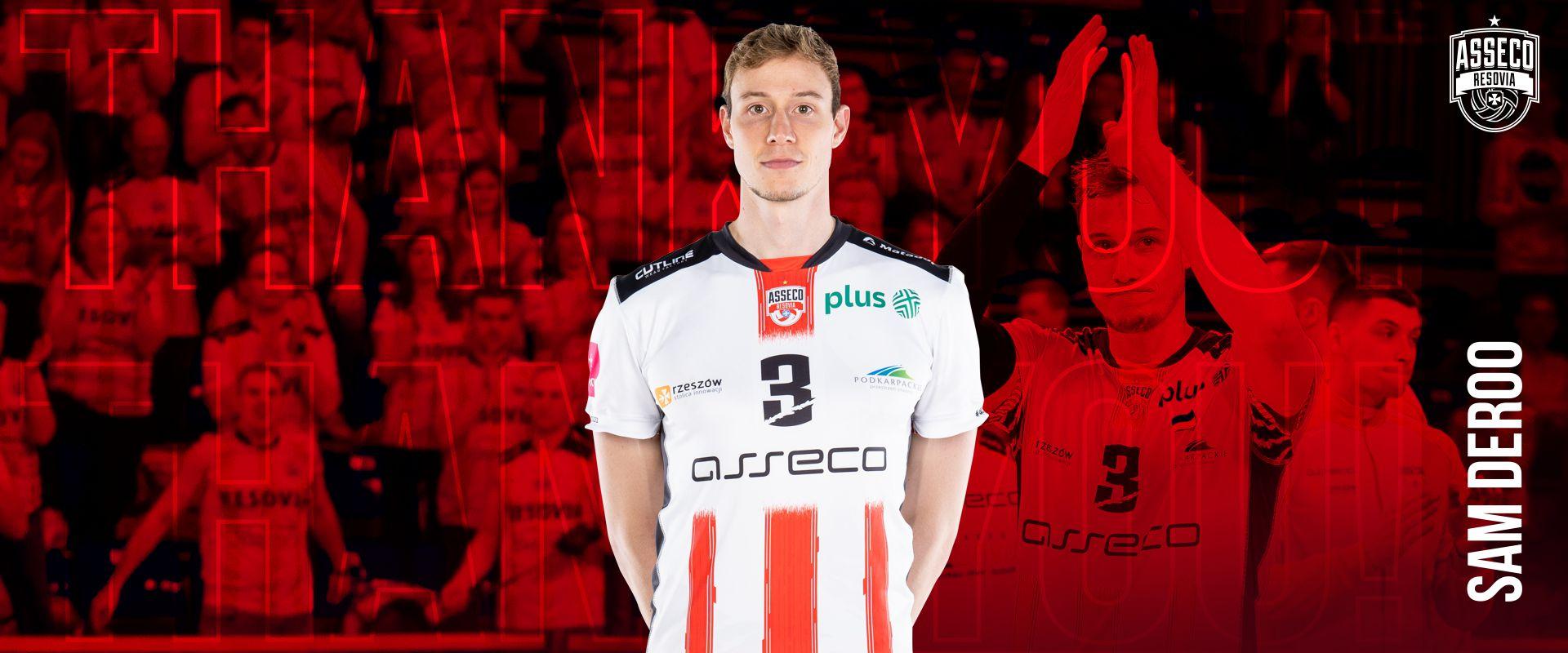 Sam Deroo żegna się z Asseco Resovią! – Asseco Resovia Rzeszów ...