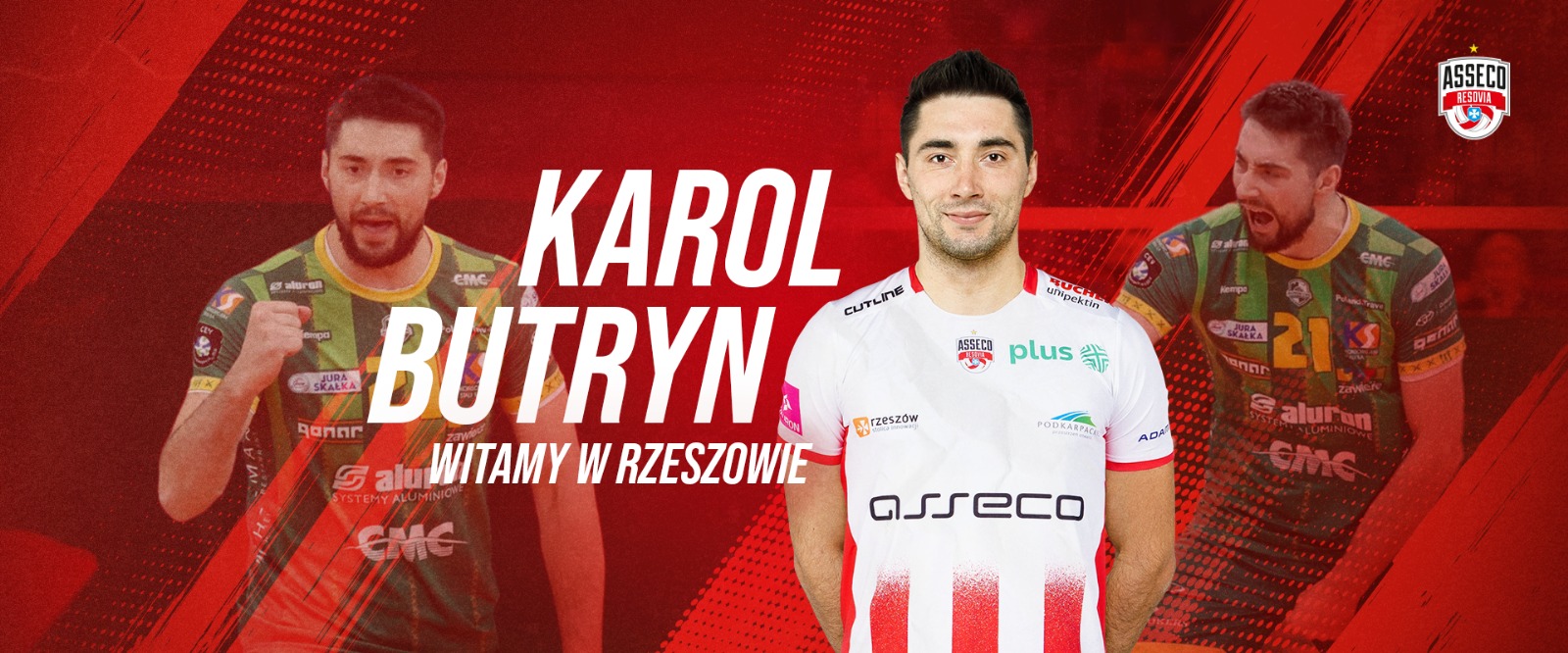 Karol Butryn atakującym Asseco Resovii – Asseco Resovia Rzeszów ...