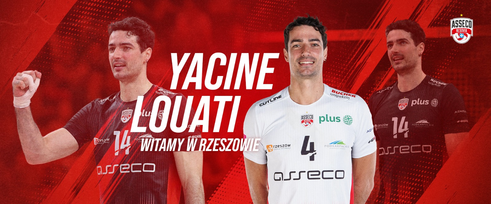 Yacine Louati wraca do Rzeszowa! – Asseco Resovia Rzeszów - Volleyball Team